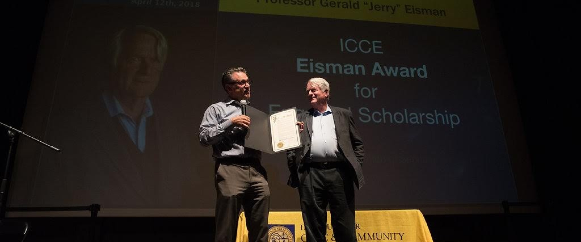Eisman Award | Institute for Civic and Community Engagement (ICCE)